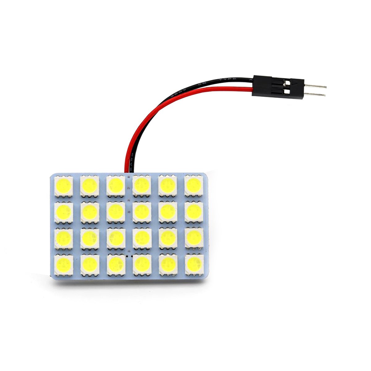 Placa LED com 24 Leds Teto Porta-Malas Painel 12V TechOne