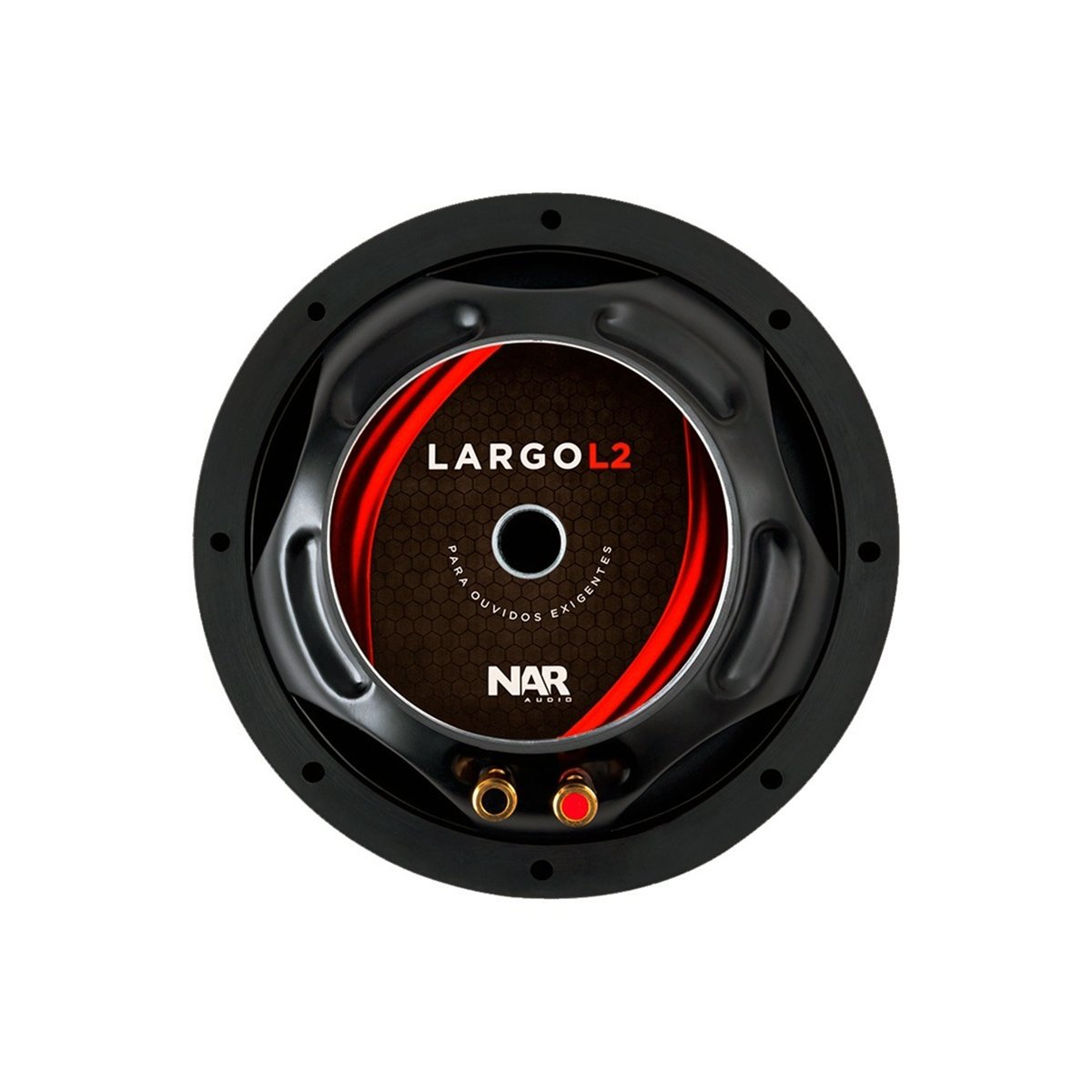 Alto Falante Subwoofer 8" 300W RMS 4 Ohms Largo NAR Áudio